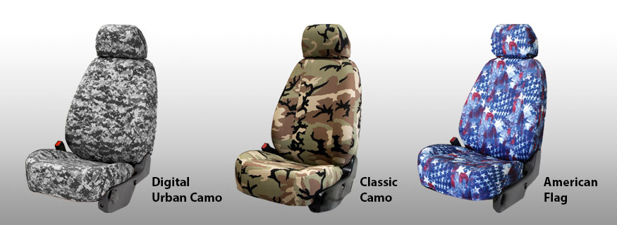 Military Seat Covers | Military Camo Seat Covers in a Variety of Styles
